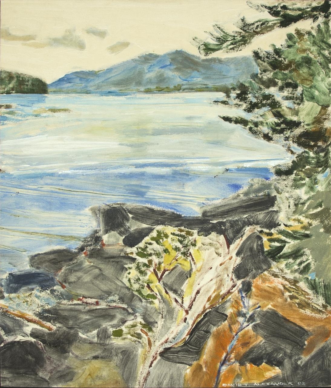 David T. Alexander | from secret cove (1987) | MutualArt