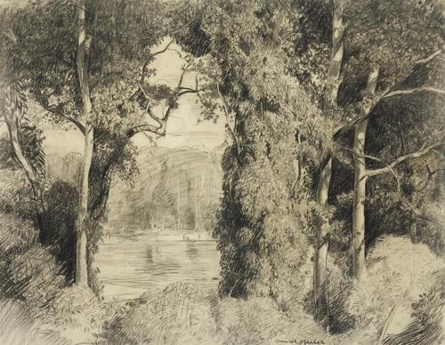 Daniel Garber | Robin (Circa 1937) | MutualArt