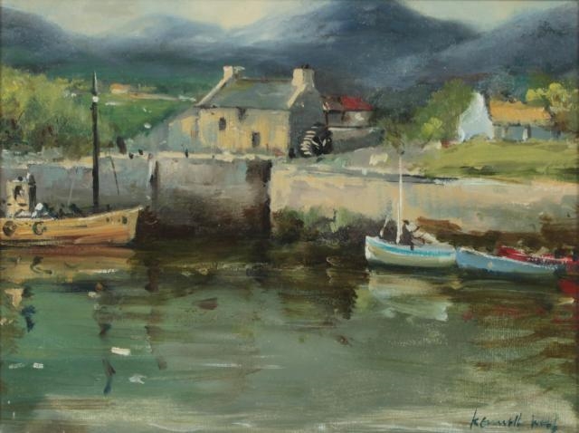 Kenneth Webb | A QUIET HARBOUR | MutualArt
