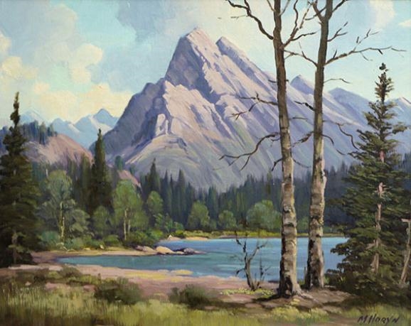 Michael Horyn | Mount Rundle Banff | MutualArt