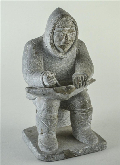 Isaaci Qurqaq Padlayat | Inuit Figure (Circa 1978) | MutualArt