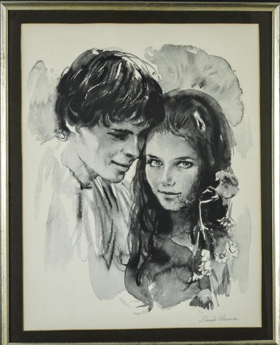 Sandu Liberman | Young Couple | MutualArt