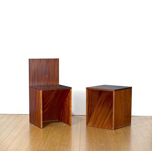Donald Judd | Chair #84/85, style no. 8 (1997) | MutualArt