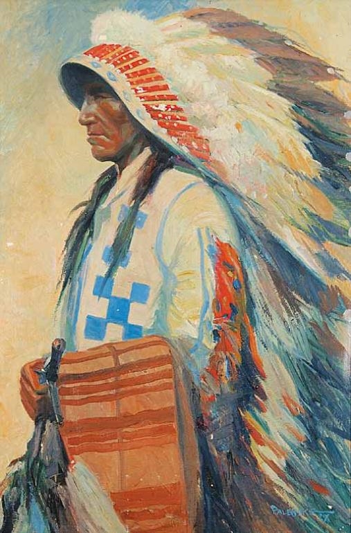 Reinhold H. Palenske | Chief Hector Crawler [Calf Child] (1927) | MutualArt