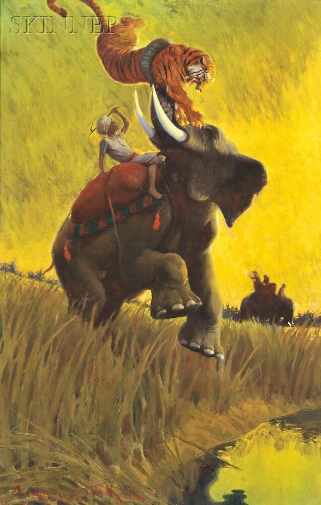 Frank Stick | The Jungle Book (1916) | MutualArt