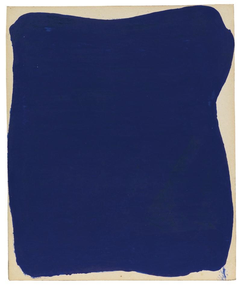 Yves Klein | Untitled, Monochrome Bleu (1957) | MutualArt