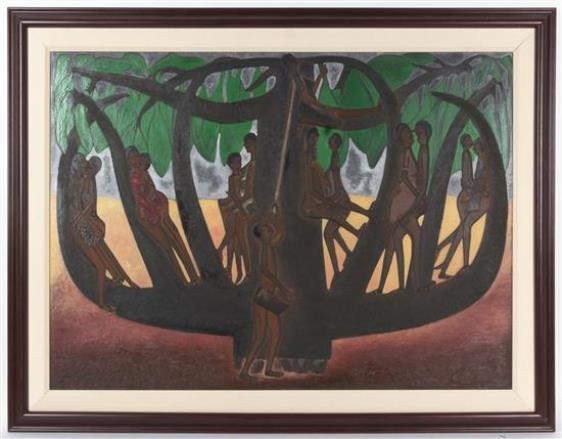 Alfred Thoba | Tree of Life | MutualArt