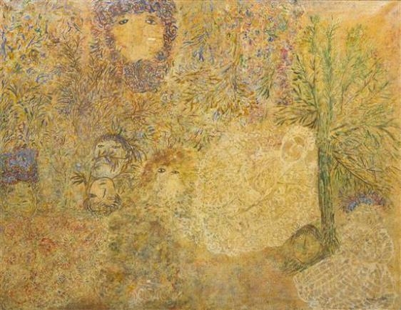 Janet Sobel | The Frightened Bride | MutualArt