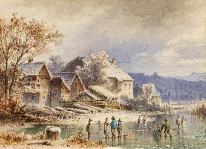 Anton Doll | Winterlandschaft | MutualArt