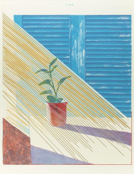 David Hockney | Snow, from The Weather Series (S.A.C. 140) (1973 ...