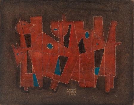 Carlos Mérida | Untitled (1964) | MutualArt