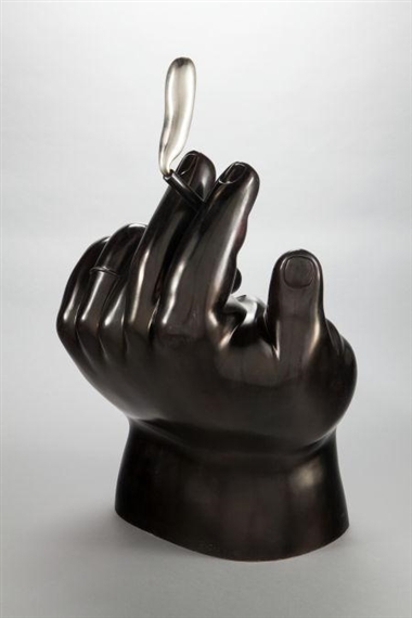 Fernando Botero | Hand with Cigarette (1981) | MutualArt