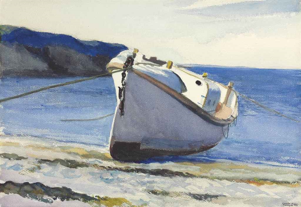 Edward Hopper | Coast Guard Boat I (1929) | MutualArt