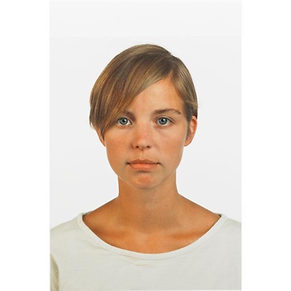 Thomas Ruff | Portrait (Isabelle Graw) (1989 - 2012) | MutualArt