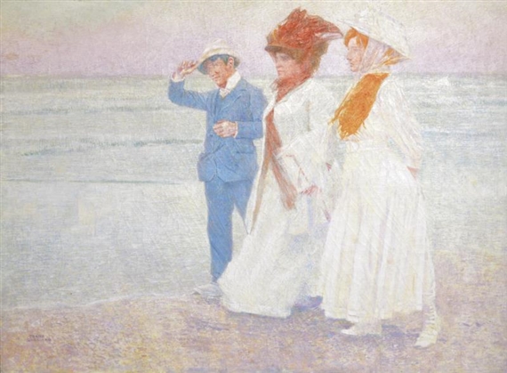 Franz Gailliard | Notes blanches sur la mer | MutualArt