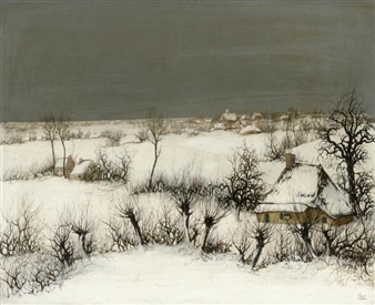 Leo Piron | Snowscape | MutualArt
