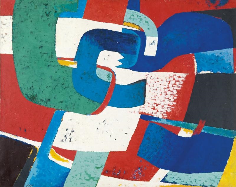 Georges Collignon | Composition (1962) | MutualArt