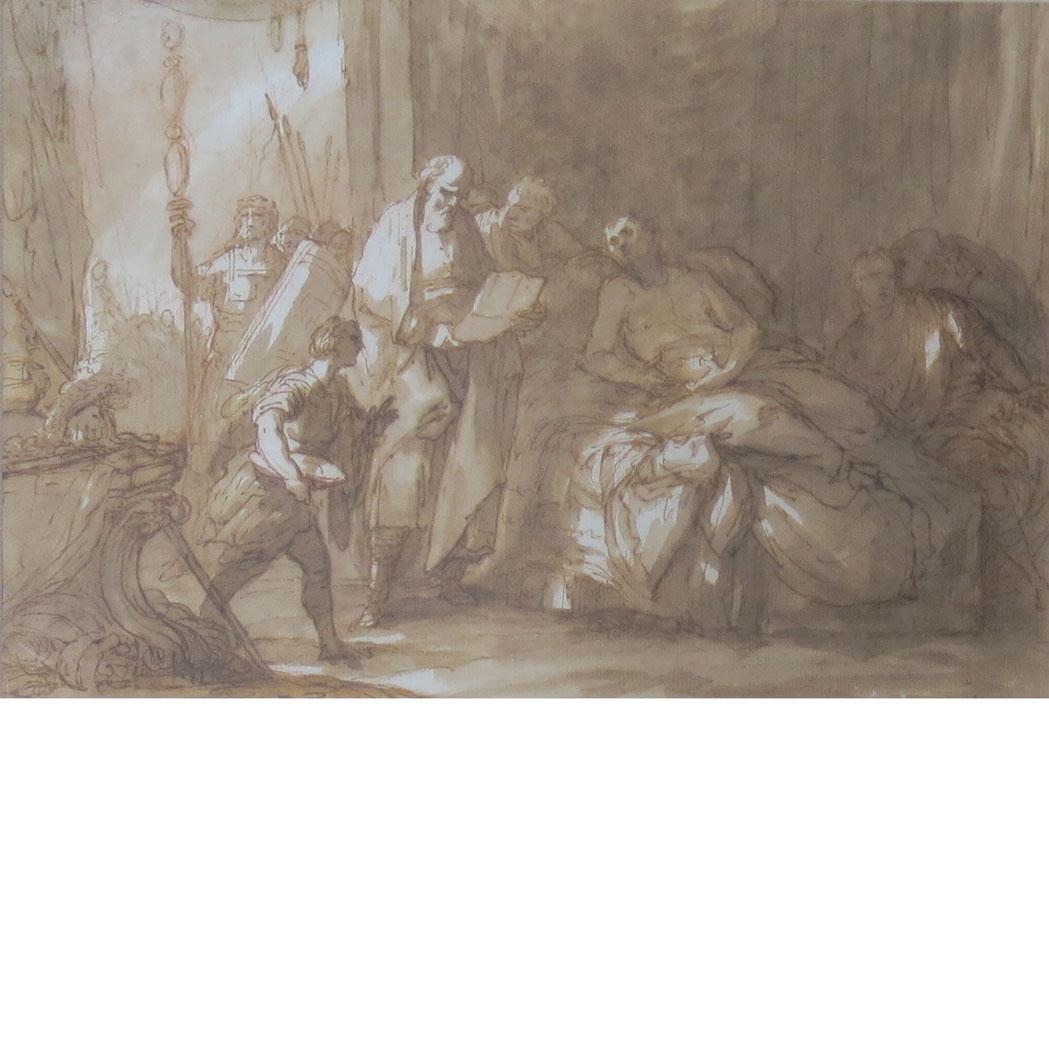 Venetian School, 18th Century | Alexander the Great on his Sick Bed ...