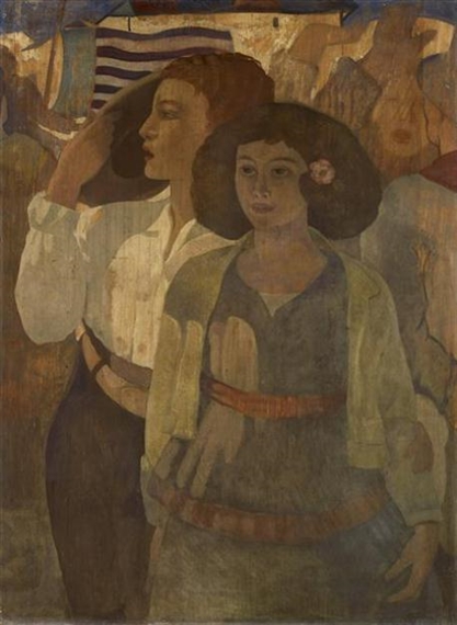 Cecile Walton | On the Lido Venice | MutualArt