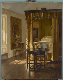 Patrick William Adam | The Studio of FCB Cadell (1912) | MutualArt