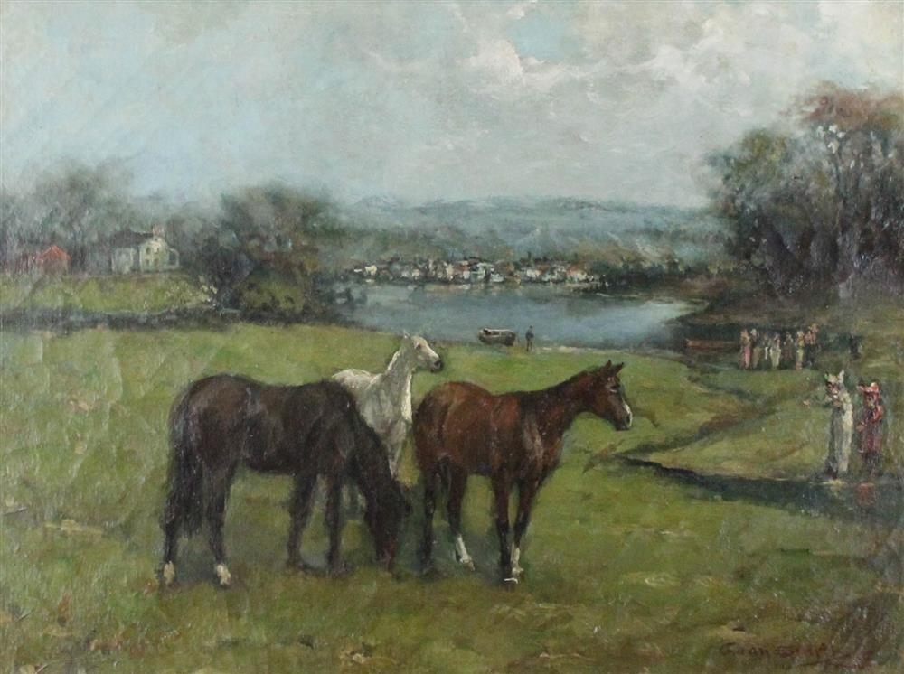 Gean Smith | HORSES IN THE LANDSCAPE | MutualArt