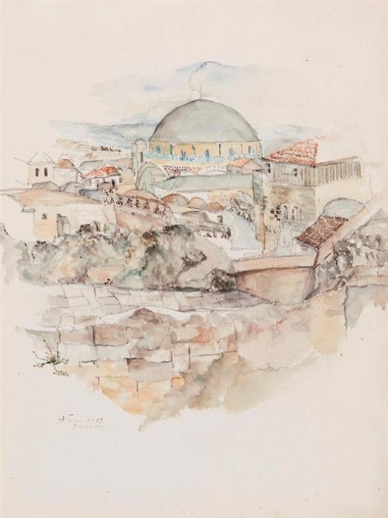 Anna Ticho | Jerusalem (1927) | MutualArt