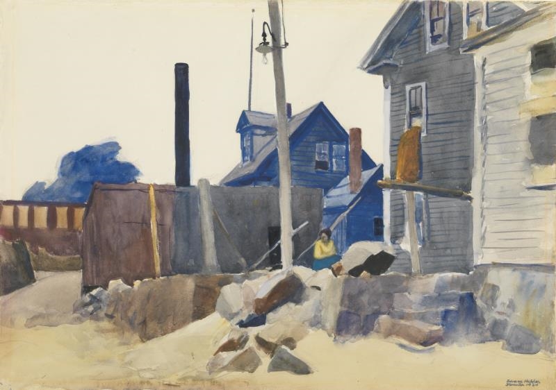 Edward Hopper | Kelly Jenness House (1932) | MutualArt