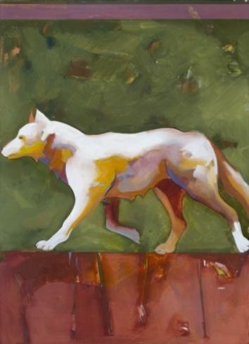 Anne Embree | Wolf Painting | MutualArt