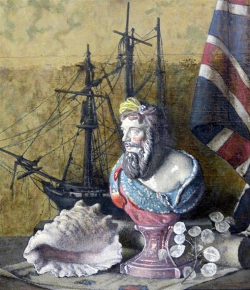 George Belcher | Still life of nautical antiques | MutualArt