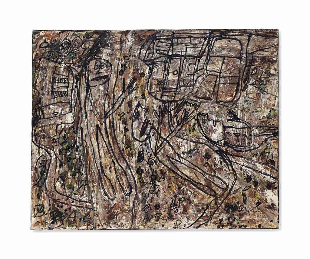 Jean Dubuffet | Pommettes Rouges (1958) | MutualArt