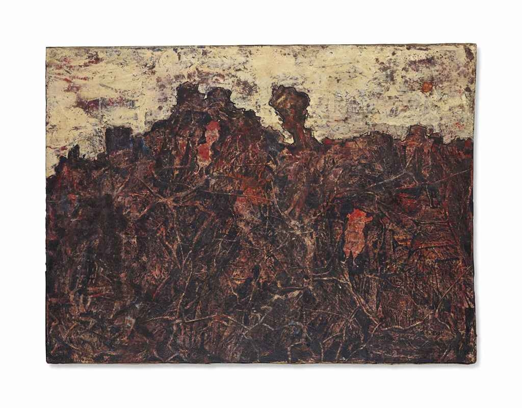 Jean Dubuffet | Vache à l'herbage (1954) | MutualArt