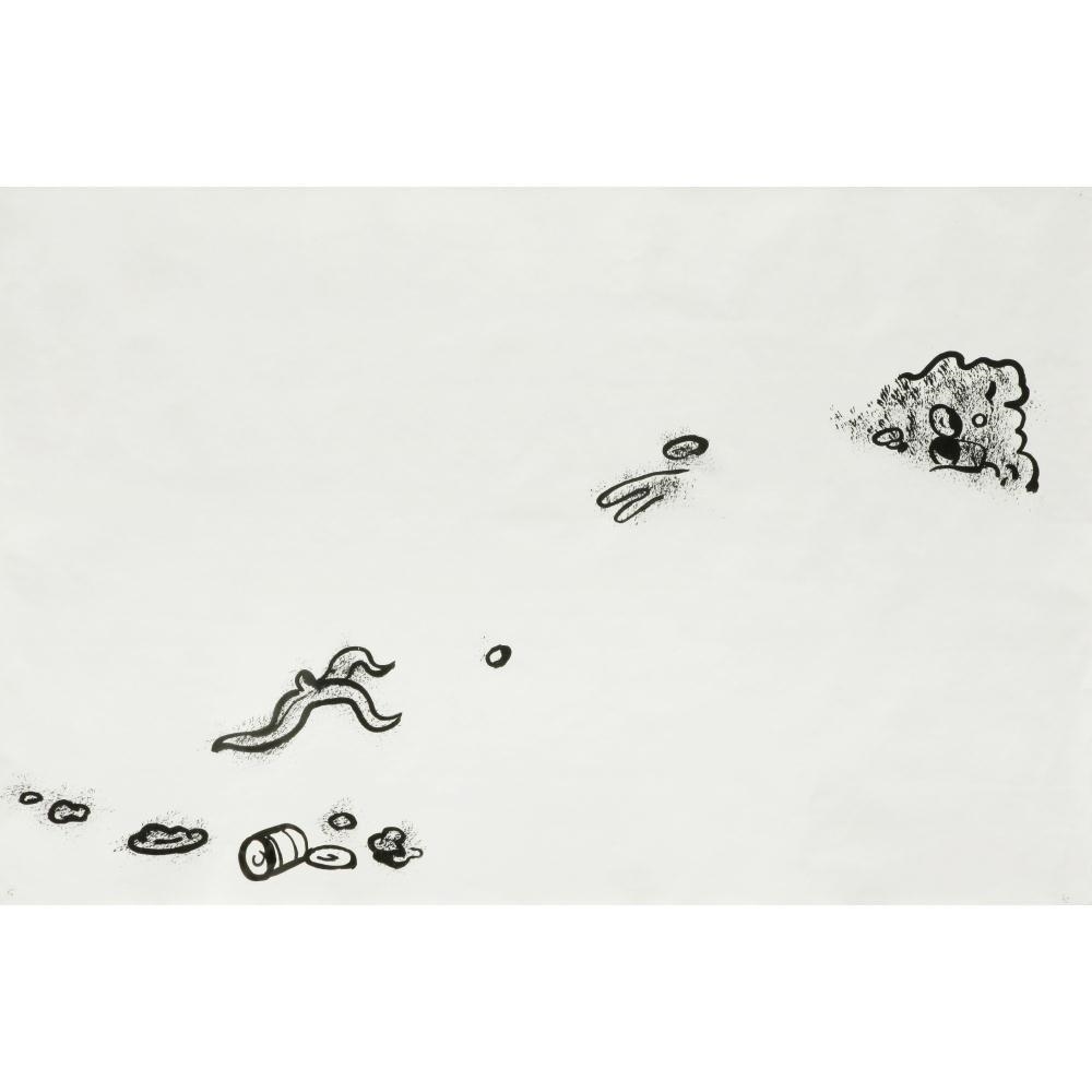Mike Kelley | GARBAGE DRAWING NO. 42 (1988) | MutualArt