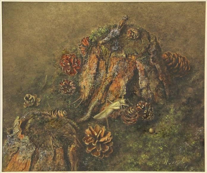 Hendrik Jan van Wijk | Dennenstronk (1967) | MutualArt