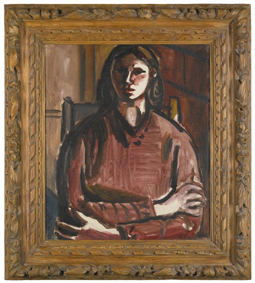 Ceri Richards | PORTRAIT OF FRANCES (1931) | MutualArt