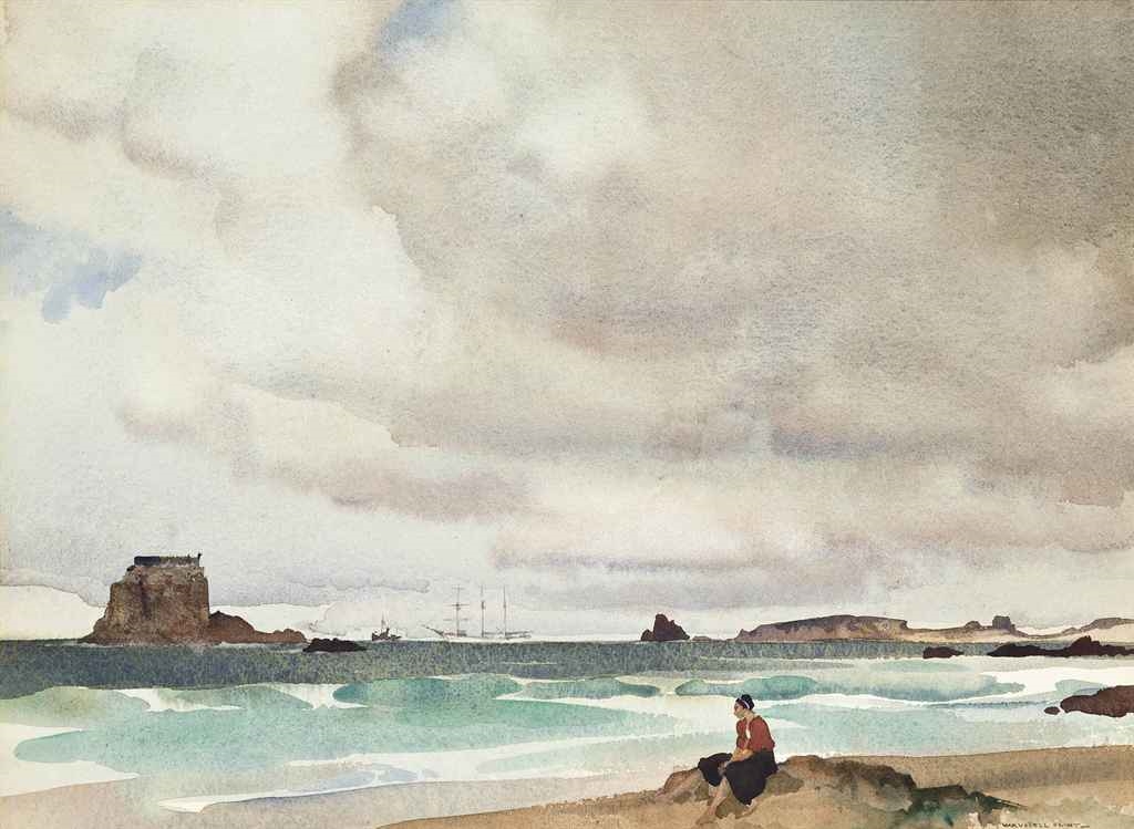 William Russell Flint | The Misty Horizon | MutualArt