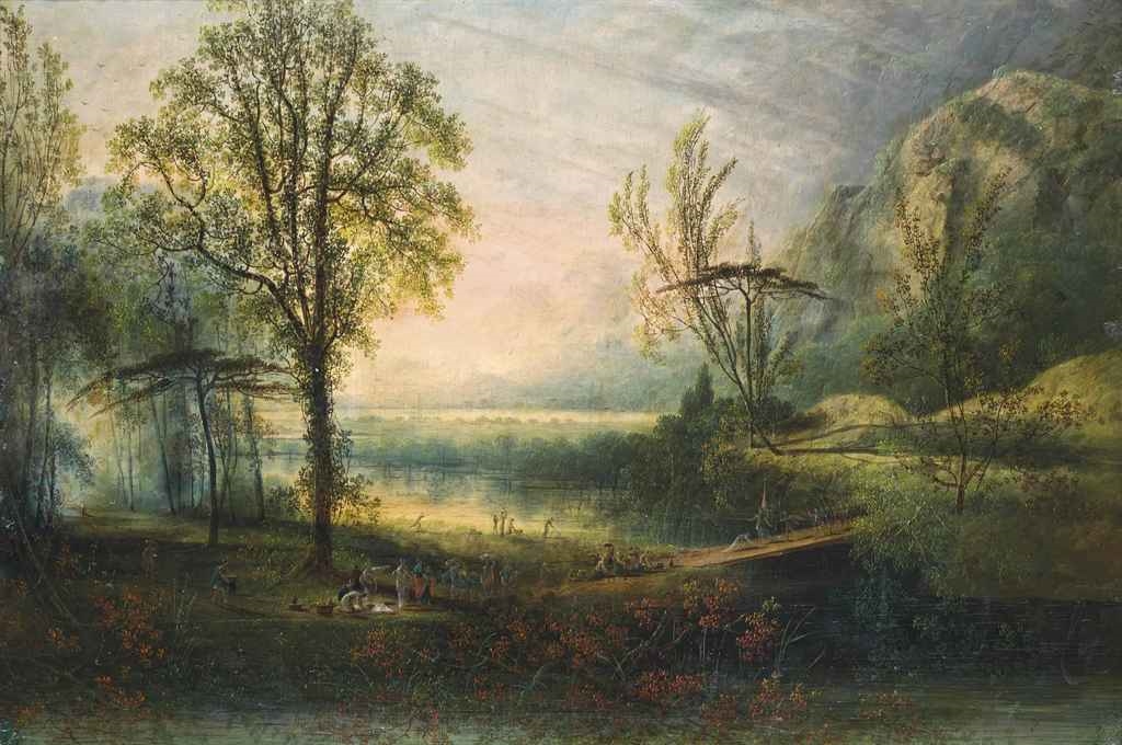 Samuel Colman | Abigail confronting the army of David | MutualArt