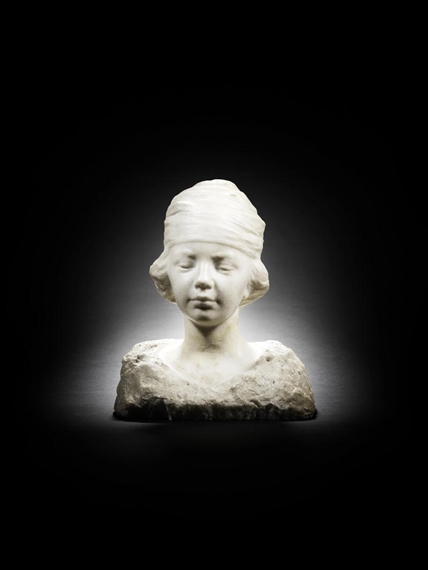 Naum Lvovich Aronson | Kim in a turban | Artwork performance at auction ...