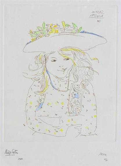 Philip Sutton | Saskia (1980) | MutualArt