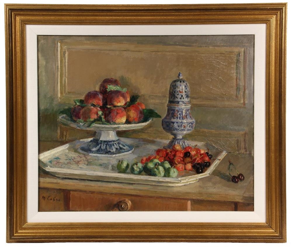Maurice Lobre | Still Life with Fruit Compote & Muffineer | MutualArt