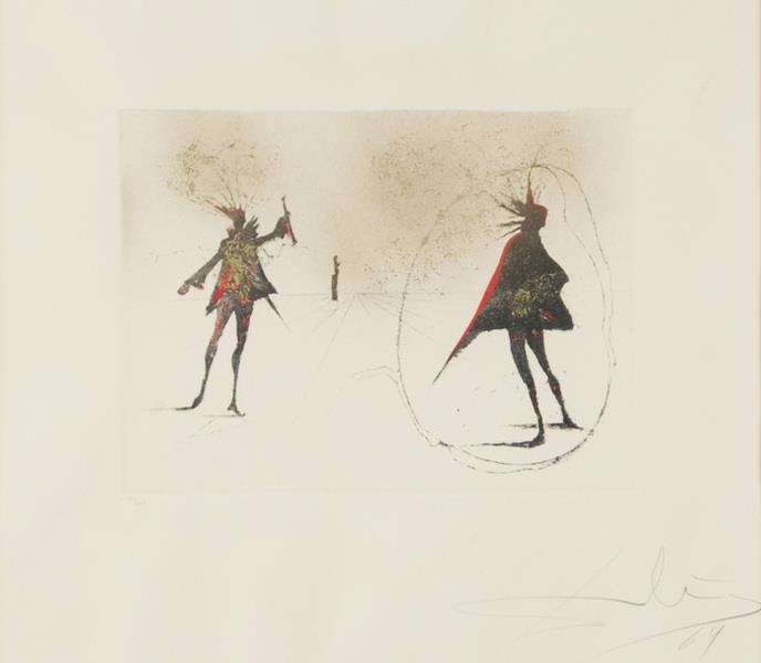 Salvador Dalí | Salut à Mephisto (1969) | MutualArt