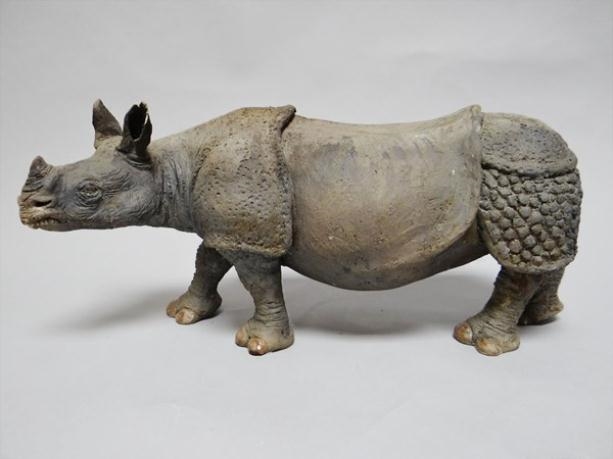 Sallie Wakley | raku fired ceramic duck | MutualArt