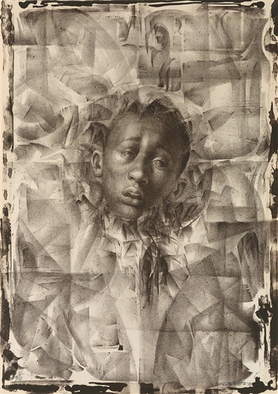Charles White | 2 works; Wanted Poster Series #11 (positive and ...