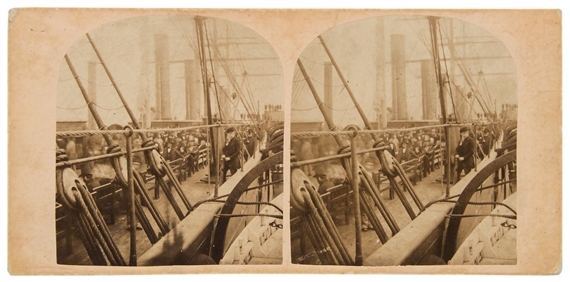 George Dance | The Great Eastern, General View of Deck from the Stern ...
