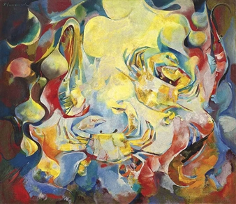 Vicente Manansala | Madonna No. 2 (1970) | MutualArt