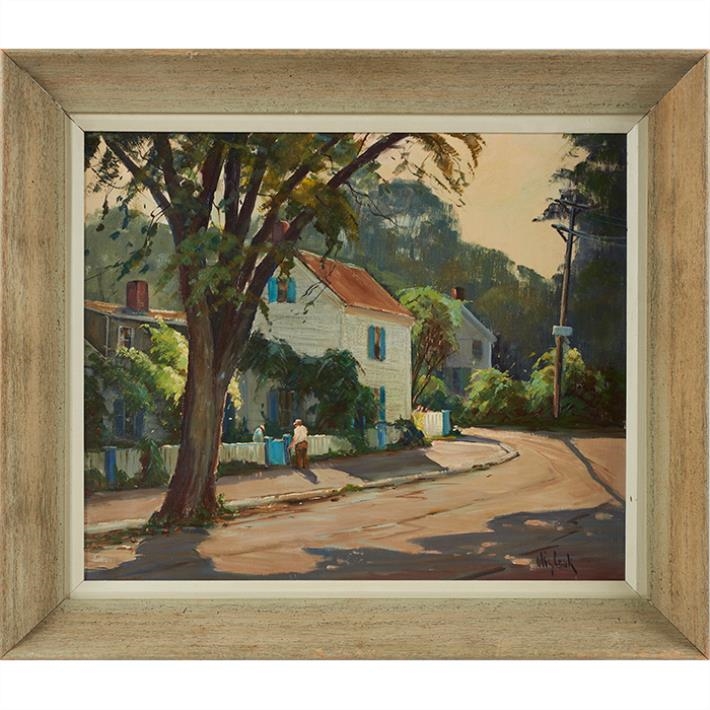 Otis Cook | Street in Rockport | MutualArt