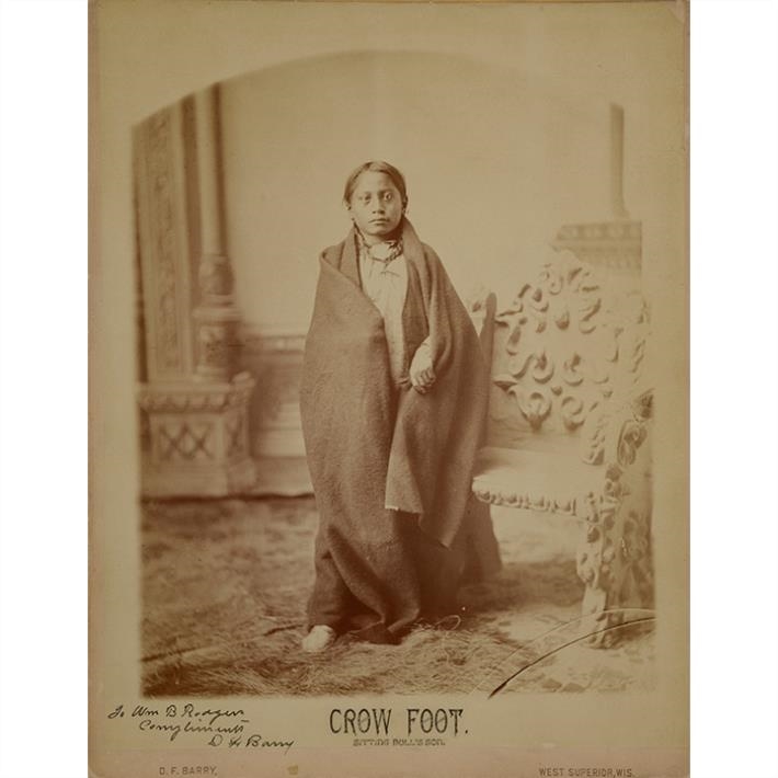 David F. Barry | Crow Foot, Sitting Bull's Son (Circa 1885) | MutualArt