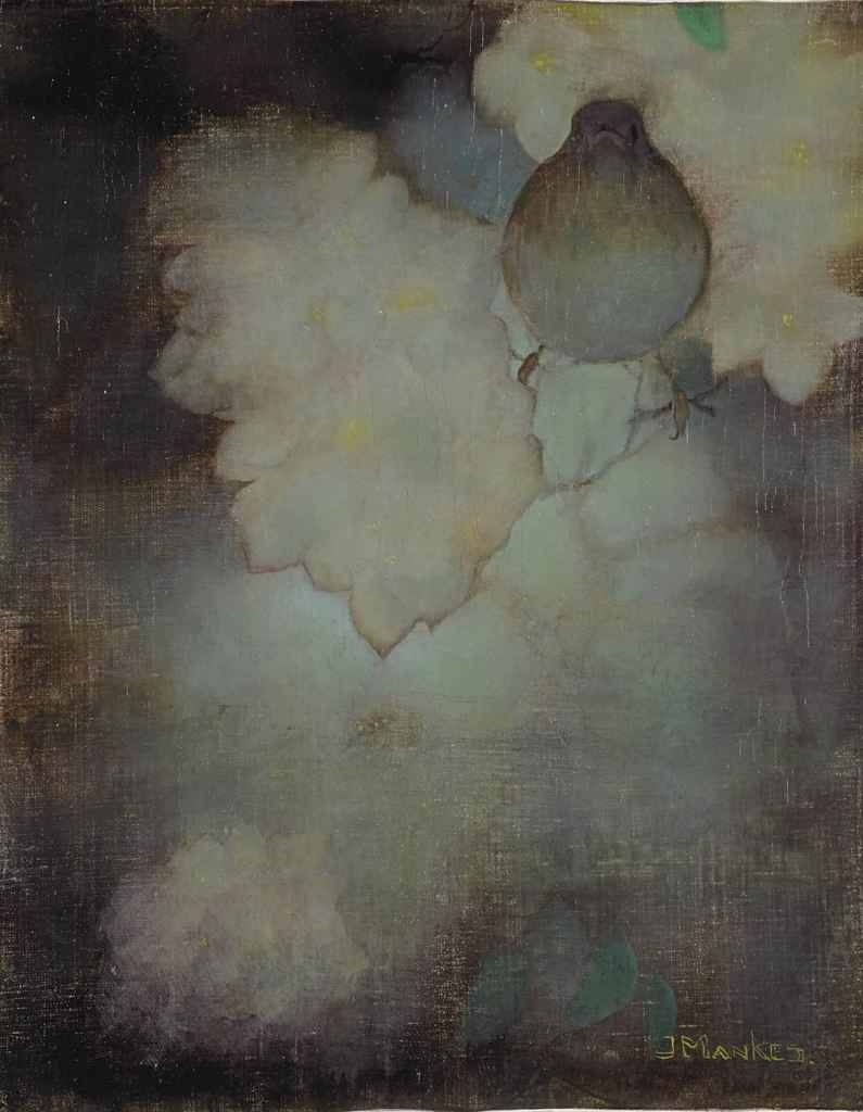 Jan Mankes | Portrait of Annie Mankes-Zernike, the wife of the artist | MutualArt