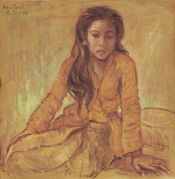 Han Snel | Balinese girl (1956) | MutualArt