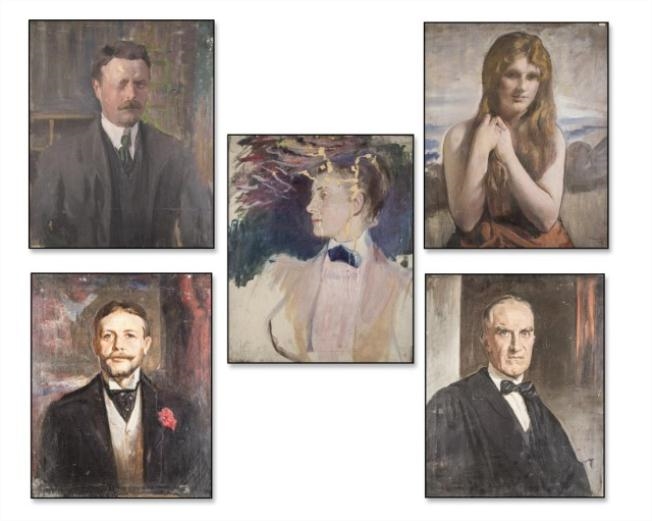 Kenneth Frazier | 5 works; Portraits of Gentlemen and Ladies | MutualArt