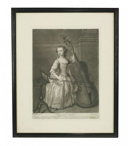 Georg-Siegmund Facius | 2 Works: Mr West and Family; Benjamin Hallet ...